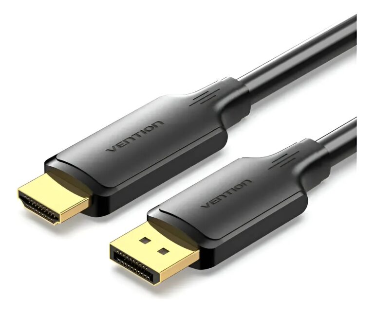 Cable Display Port A Hdmi 4k 30hz 2k 60hz 3d1.8 M Vention bk – Wallnet